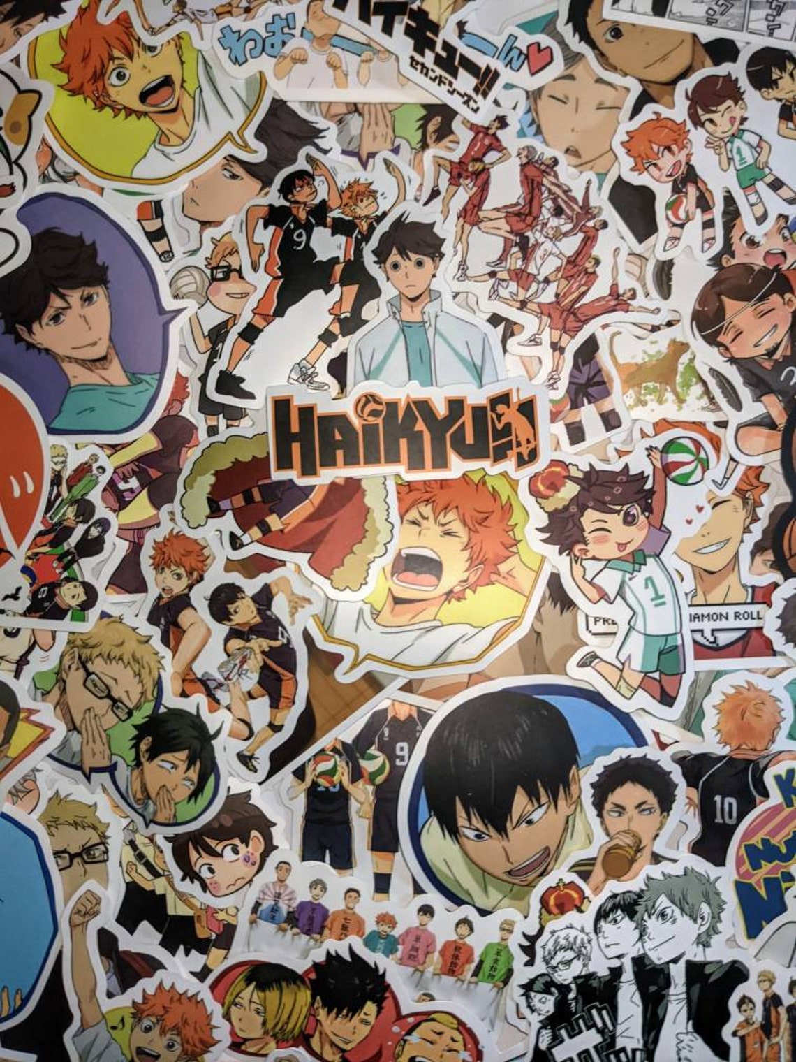 Haikyuu Sticker Pack | Etsy