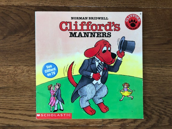 1987 Vintage Clifford Book Clifford's Manners di Norman | Etsy