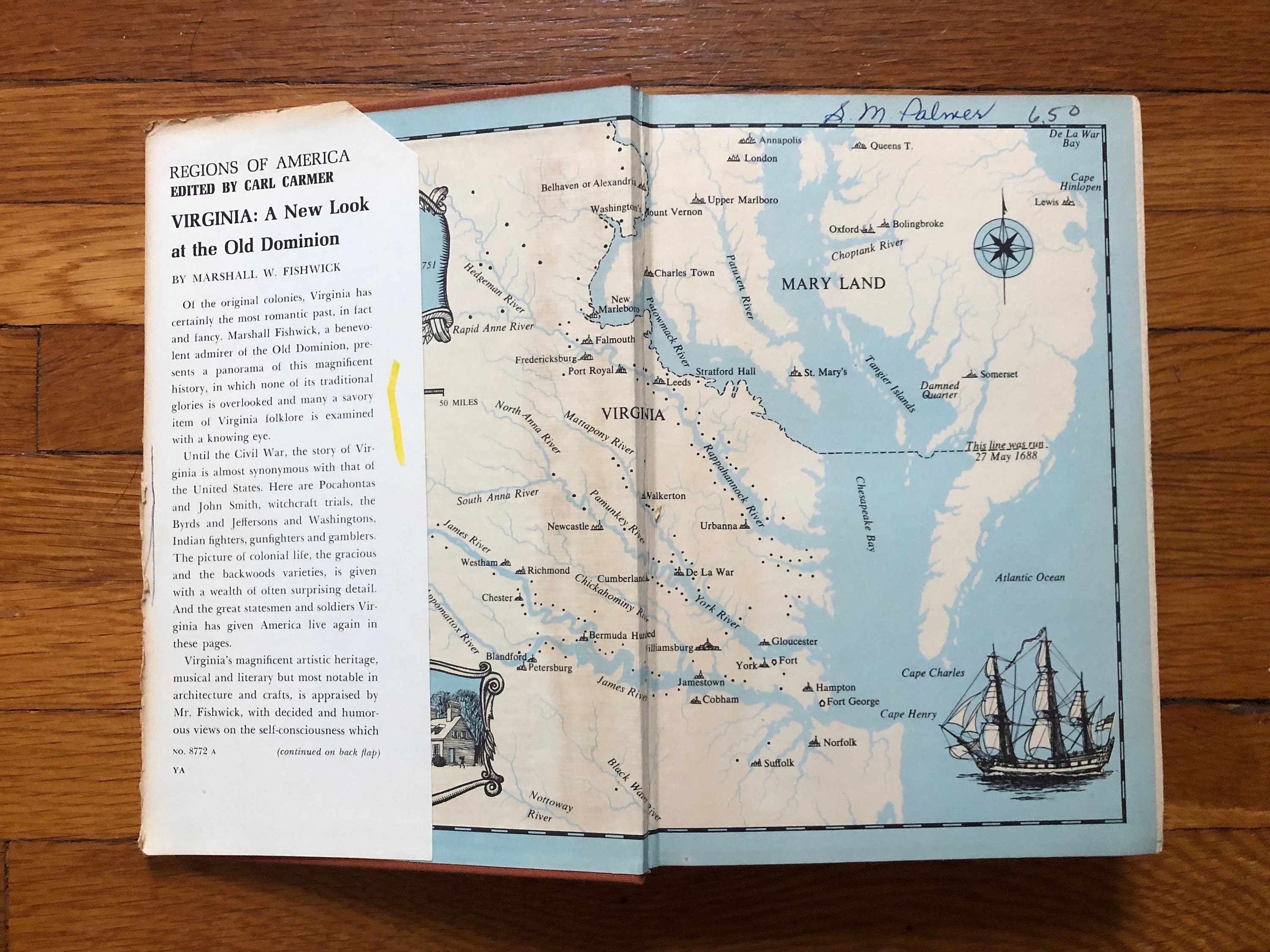 VIRGINIA A New Look at the OLD DOMINION by Marshall W. Fishwick - Etsy