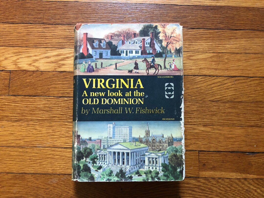 VIRGINIA A New Look at the OLD DOMINION by Marshall W. Fishwick - Etsy