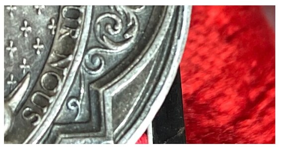 Antique French Sacred Heart Medal, Penin Poncet - Gem