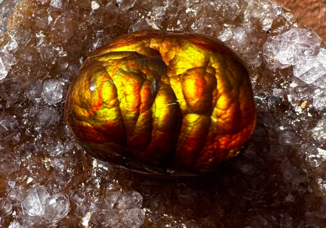 Fire Agate High Dome Cabochon Top Grade Mexican Fire Agate - Etsy