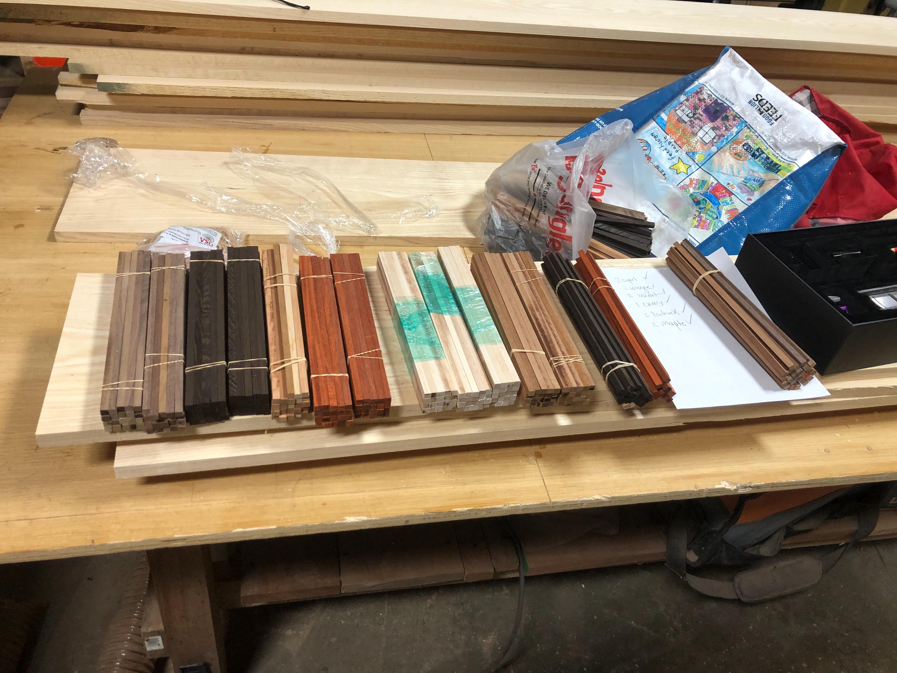 Bridge City Chopstick Master Blanks Walnut, Teak - Etsy