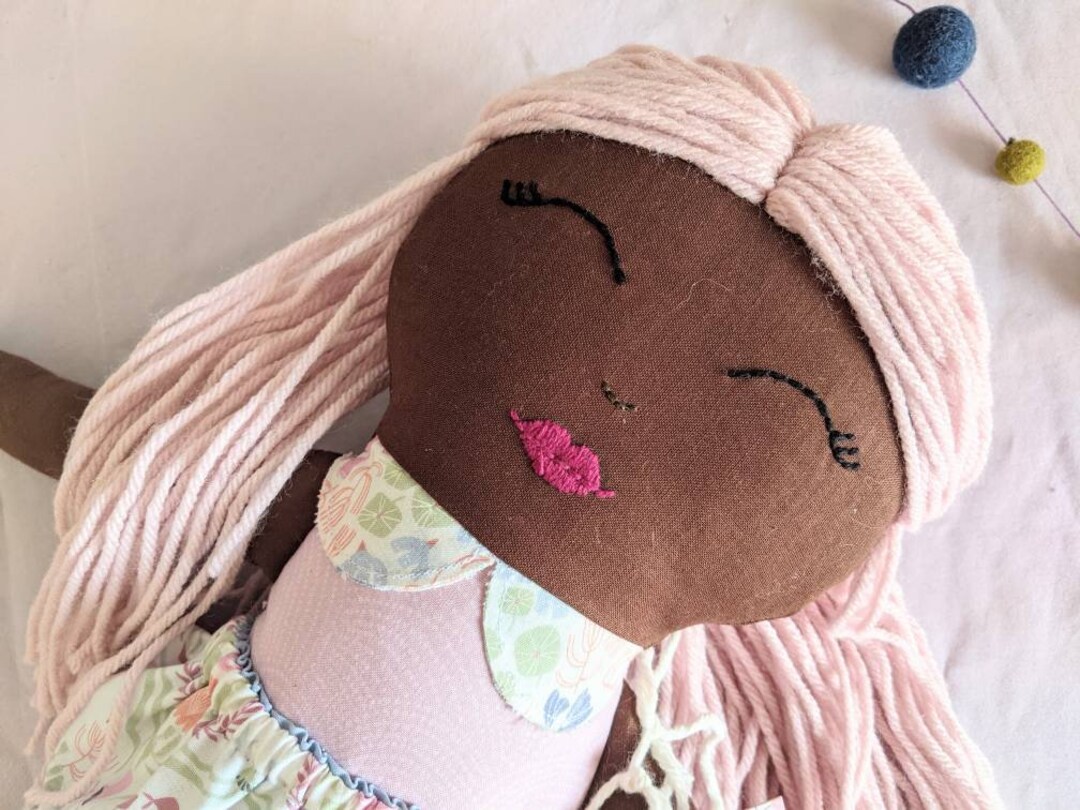 Cloth Doll, Rag Doll, Handmade Doll, Soft Doll, 18" Doll - Etsy