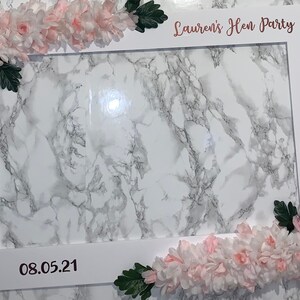 Personalised Floral Selfie Frame - Etsy