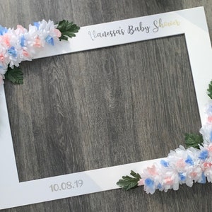 Personalised Floral Selfie Frame - Etsy