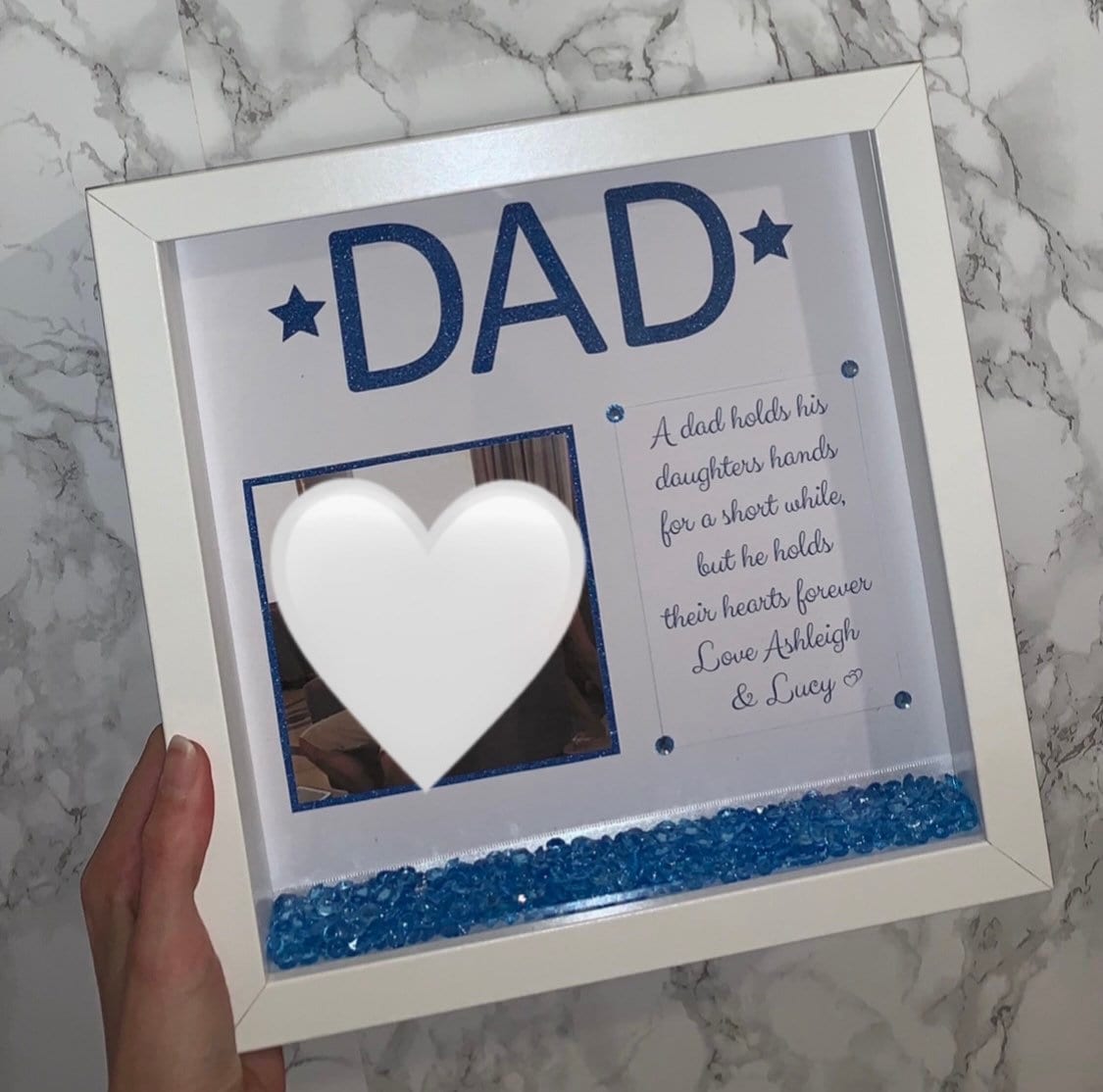 Dad Photo Keepsake Fathers Day Gift for Dad Happy Fathers - Etsy.de