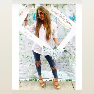 Personalised Floral Selfie Frame - Etsy