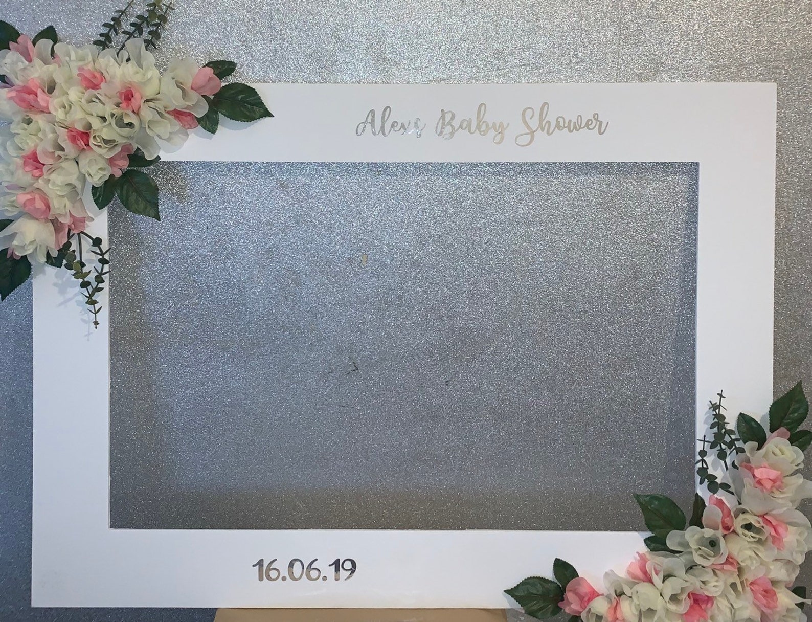 Personalised Floral Selfie Frame | Etsy