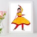 Kathak Art Kathak Kathak Dancer Print Indian Dance Indian - Etsy