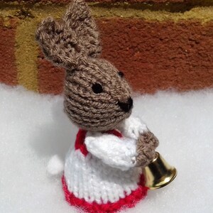 Choir Bunny Ferrero Rocher Cover Knitting Pattern, Christmas Knitting ...