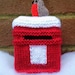 PDF KNITTING PATTERN Winter Post Box Chocolate Orange Cover, Christmas ...