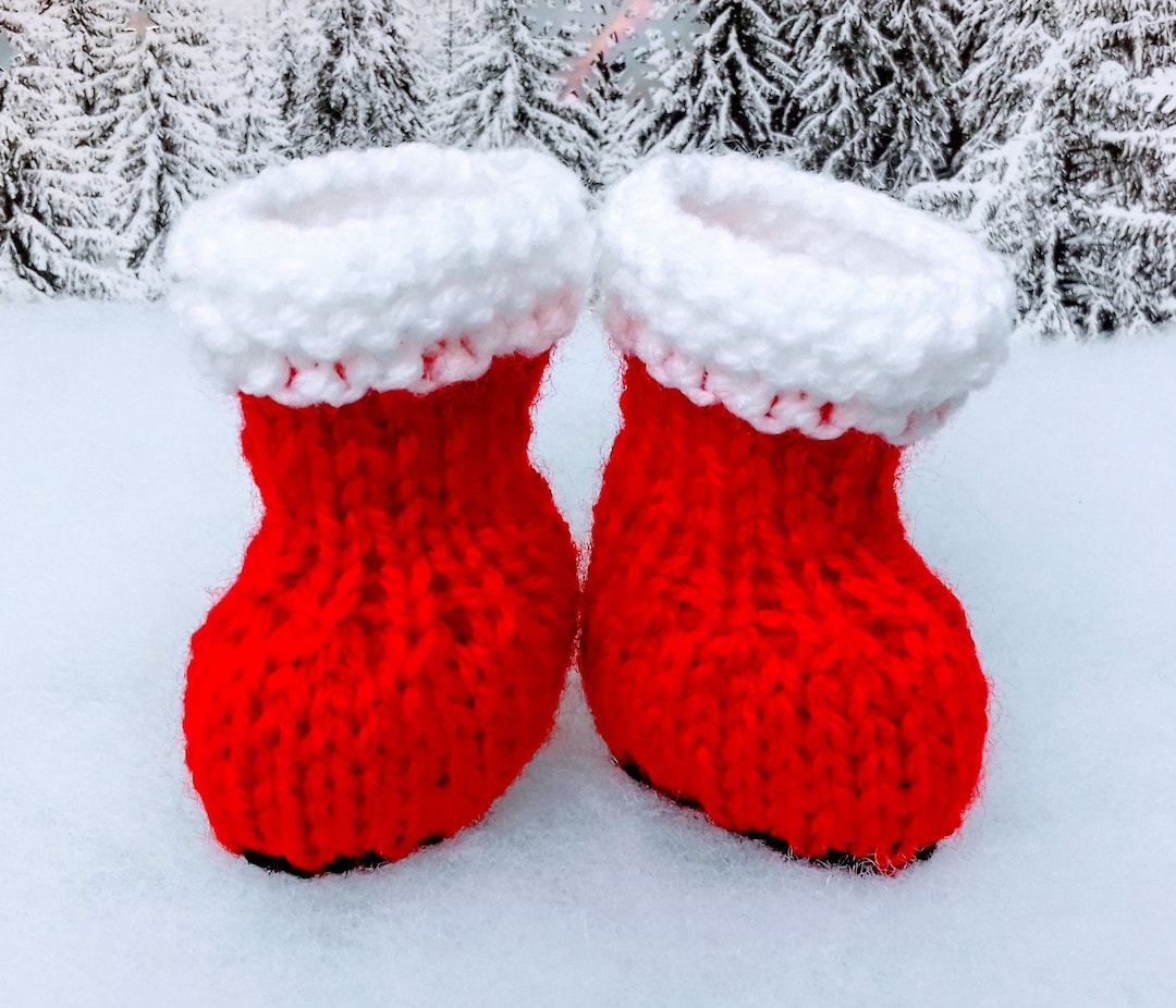 Santa's Boots Ferrero Rocher Cover Knitting Pattern - Etsy UK