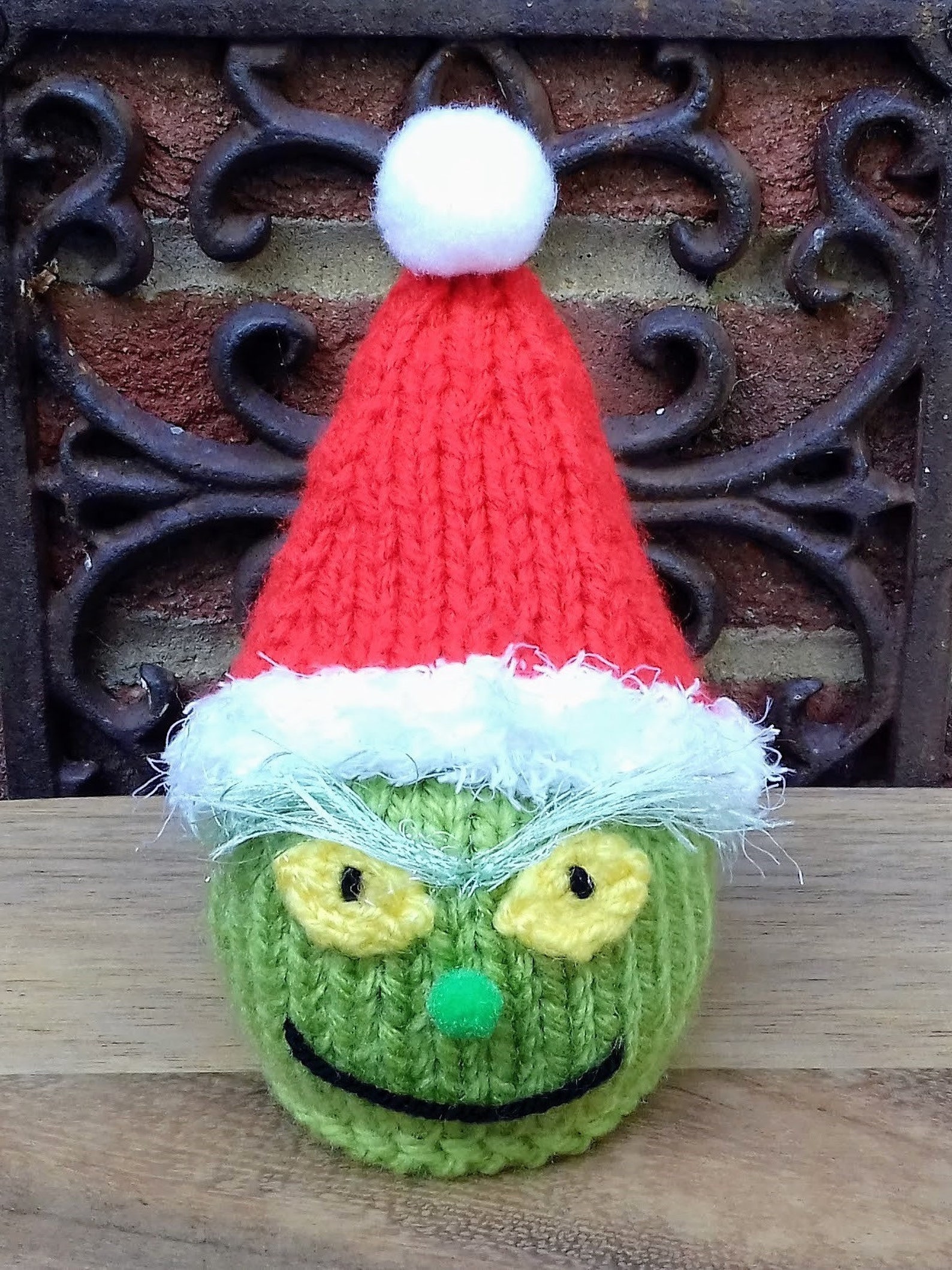 PDF KNITTING PATTERN Christmas Character Chocolate Orange Cover ...