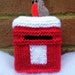 PDF KNITTING PATTERN Winter Post Box Chocolate Orange Cover, Christmas ...