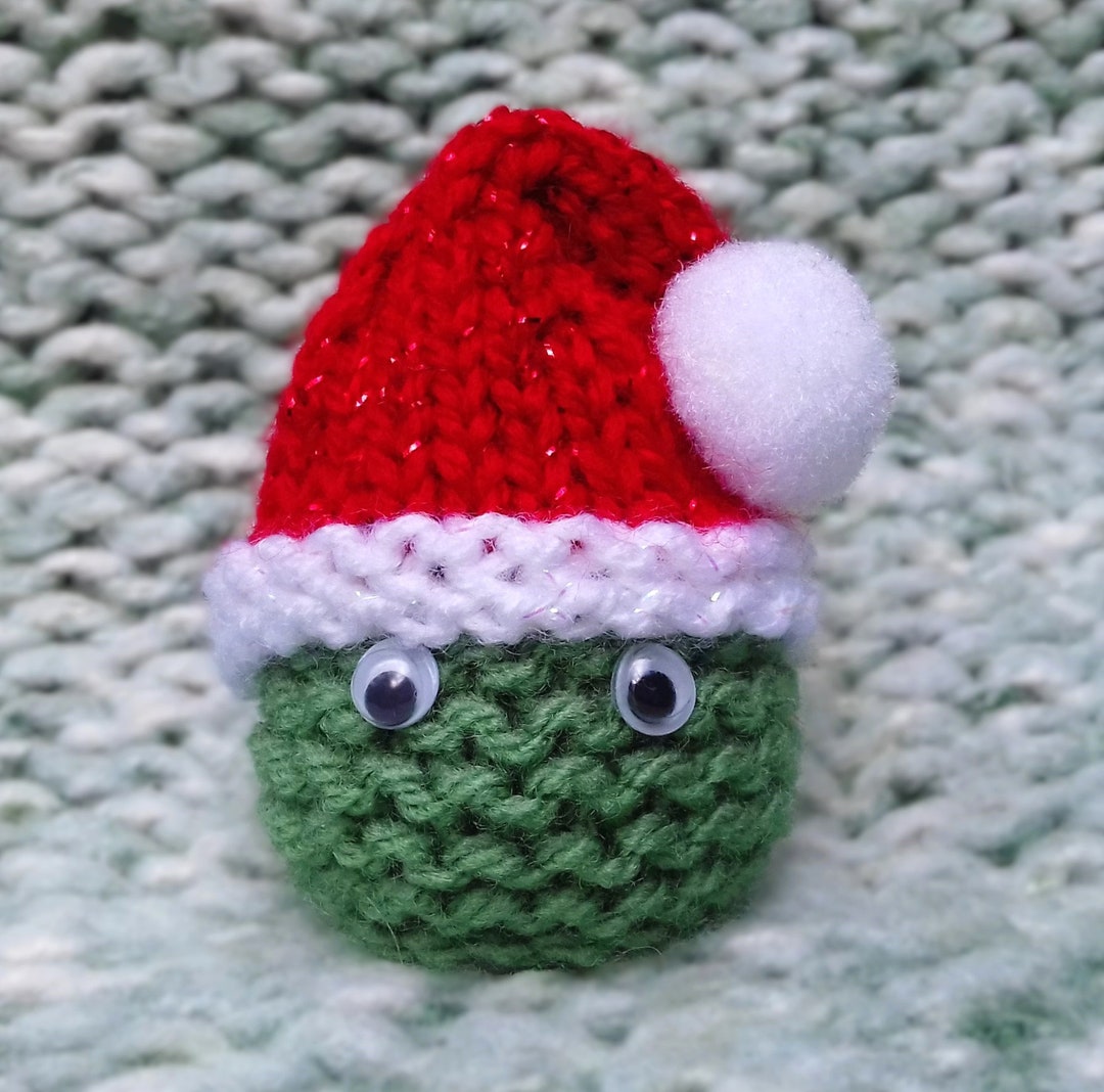 PDF KNITTING PATTERN Santa Sprout Ferrero Rocher Cover, Christmas ...