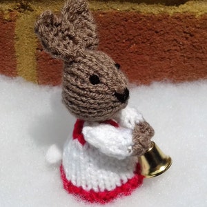 Choir Bunny Ferrero Rocher Cover Knitting Pattern, Christmas Knitting ...