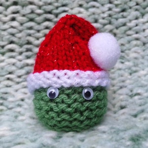 PDF KNITTING PATTERN Santa Sprout Ferrero Rocher Cover, Christmas ...