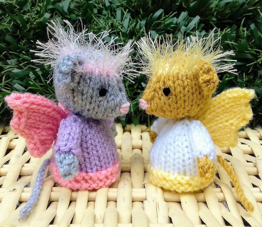Fairy & Angel Mouse Ferrero Rocher Cover Knitting Pattern - Etsy UK