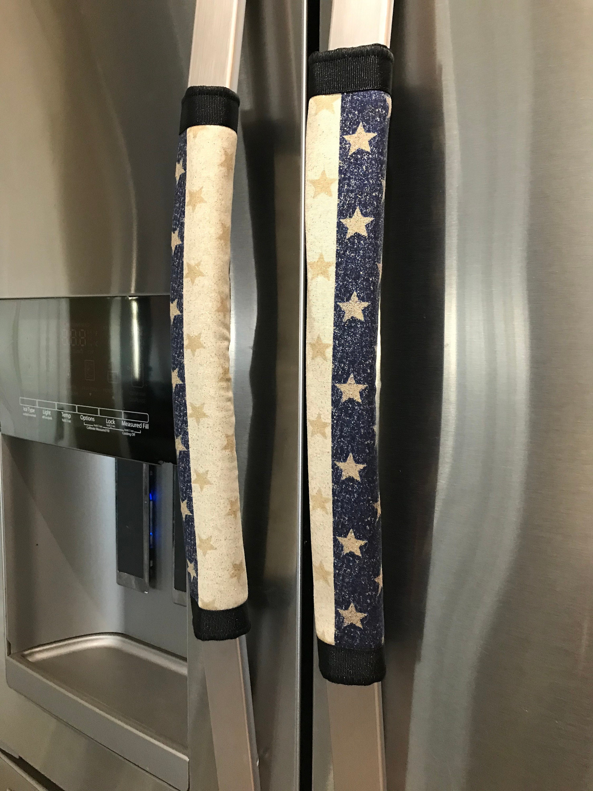 Refrigerator Door Handle Covers Set of Four USA Freedom Theme | Etsy