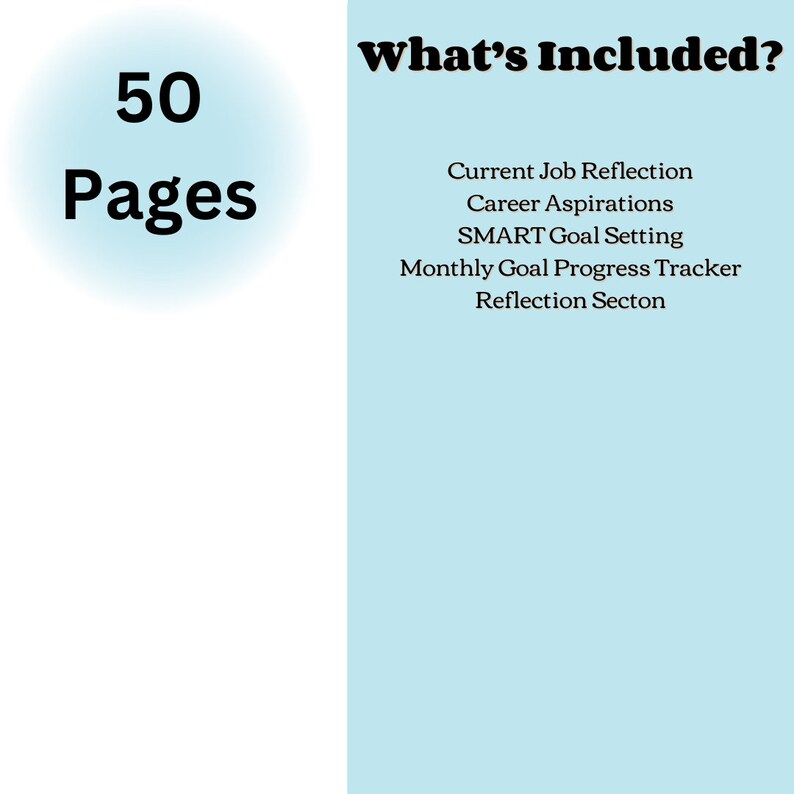 Career SMART Goals Workbook - Your Ultimate Guide to Success - Etsy