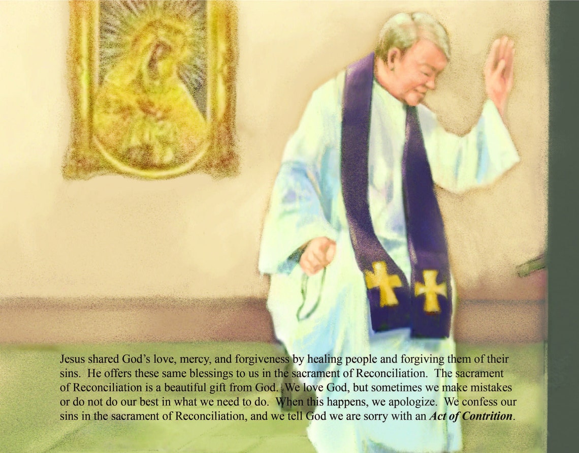 Catholic Prayers for Children | Etsy