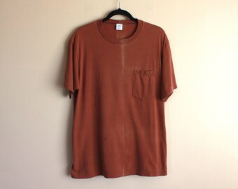 Brown T Shirt | Etsy