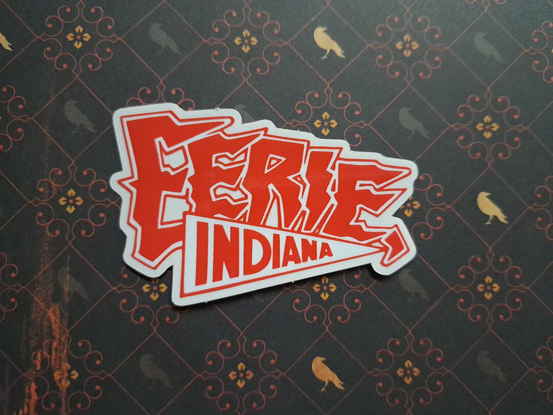 Eerie Indiana Logo Vinyl Stickers - Etsy