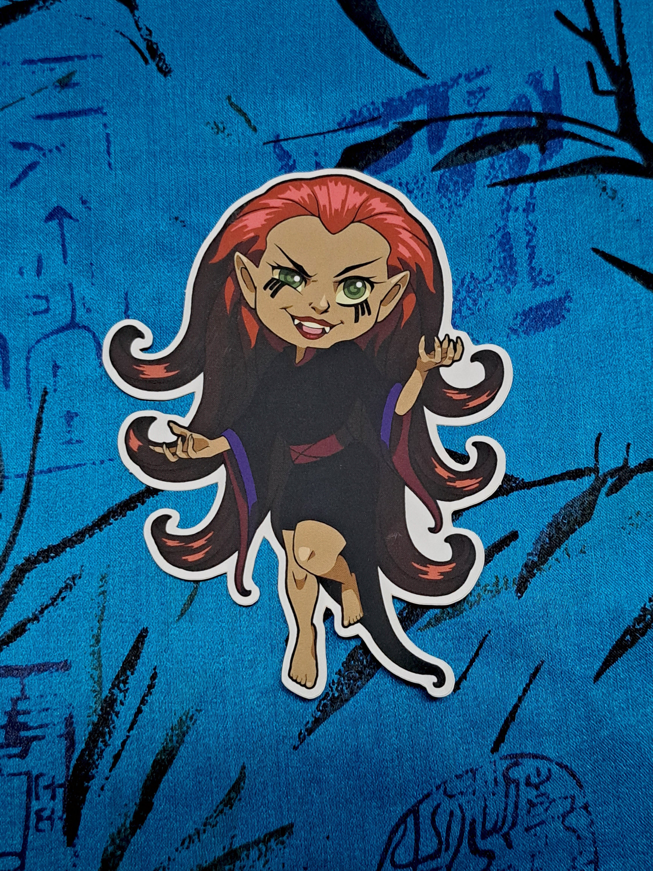 Xiaolin Showdown Chibi Villain Stickers - Etsy