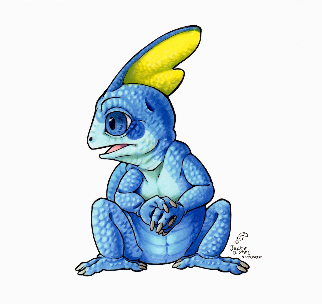 Pokemon: Sobble Illustration - Etsy