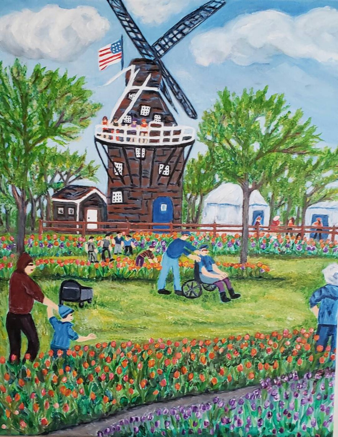 Windmill Island Garden - Etsy