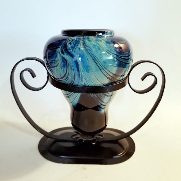 Studio Art Glass Vase - Etsy