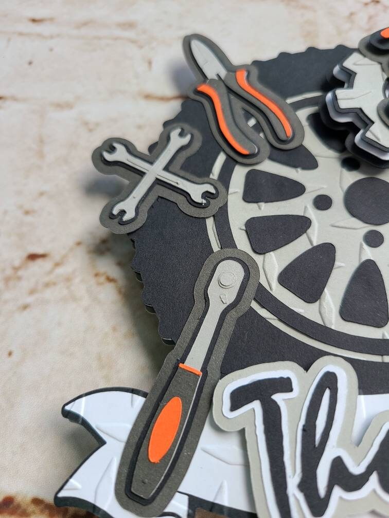 Mechanic Cake Topper - Etsy
