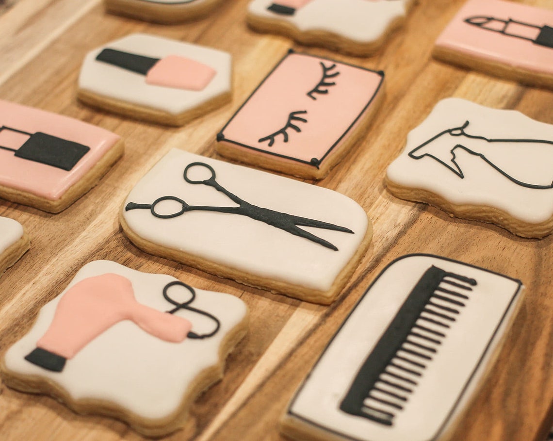 Cosmetology Salon Sugar Cookies - Etsy