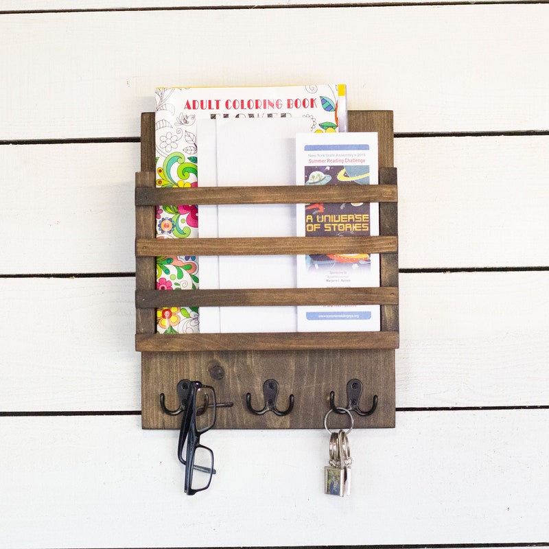 Mail and Key Holder - Etsy