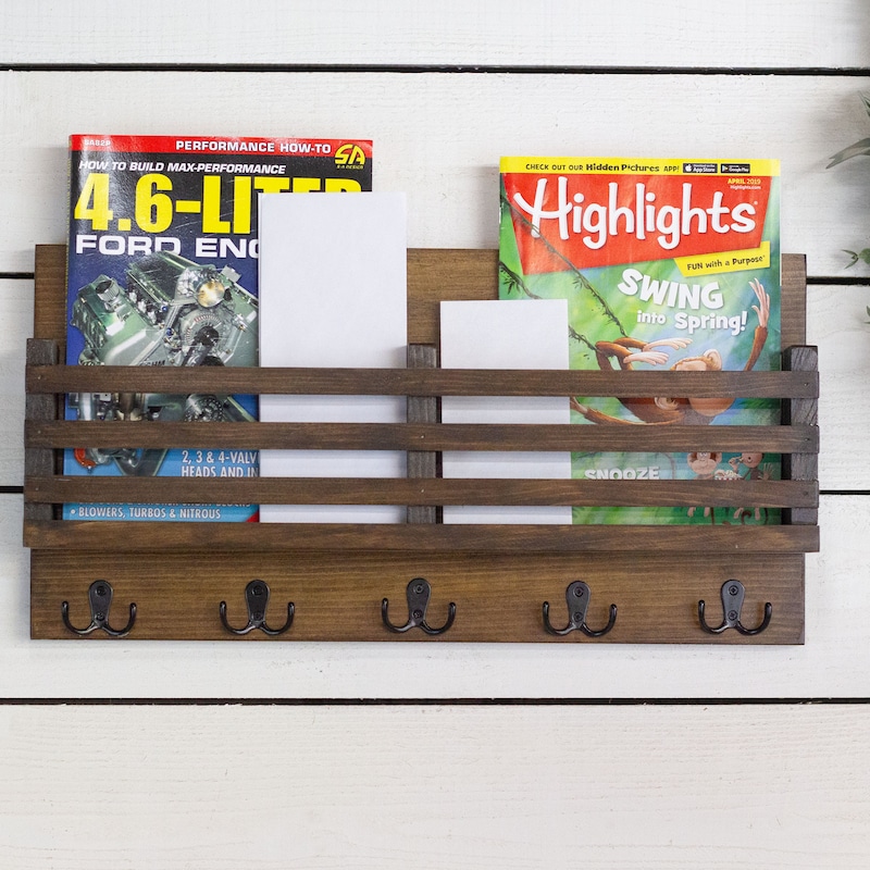 Wooden Mail Slot for Wall - Etsy