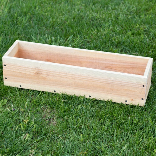 Cedar Window Planter Box - Etsy