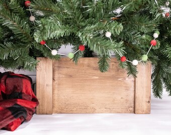Christmas Tree Box Skirt | Etsy