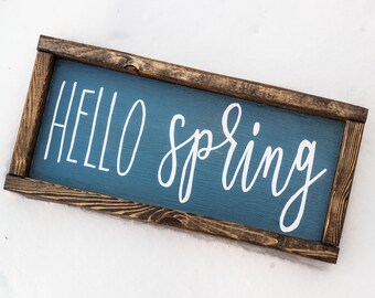 Hello spring | Etsy