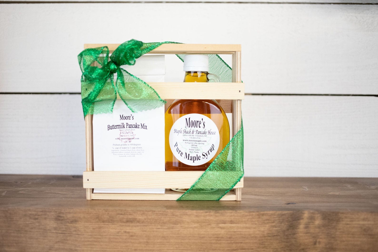 Maple Syrup Gift Box Pure New York Maple Syrup Care Package | Etsy