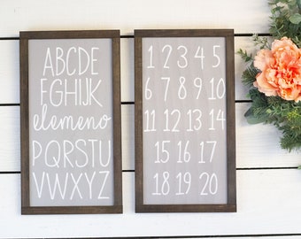 Farmhouse Alphabet | Etsy
