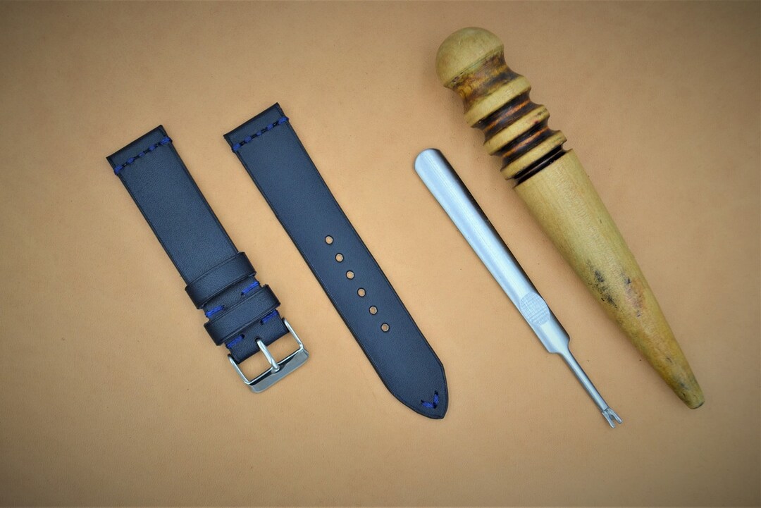 Minimalist Kangaroo Leather Watch Strap (style B) - Etsy