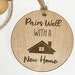 Wine Tag New Homeowner / Congrats on New Home/ Pairs Well With New Home ...