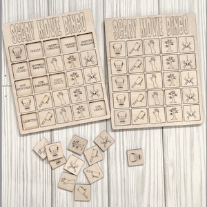 Scary Movie Bingo - Etsy