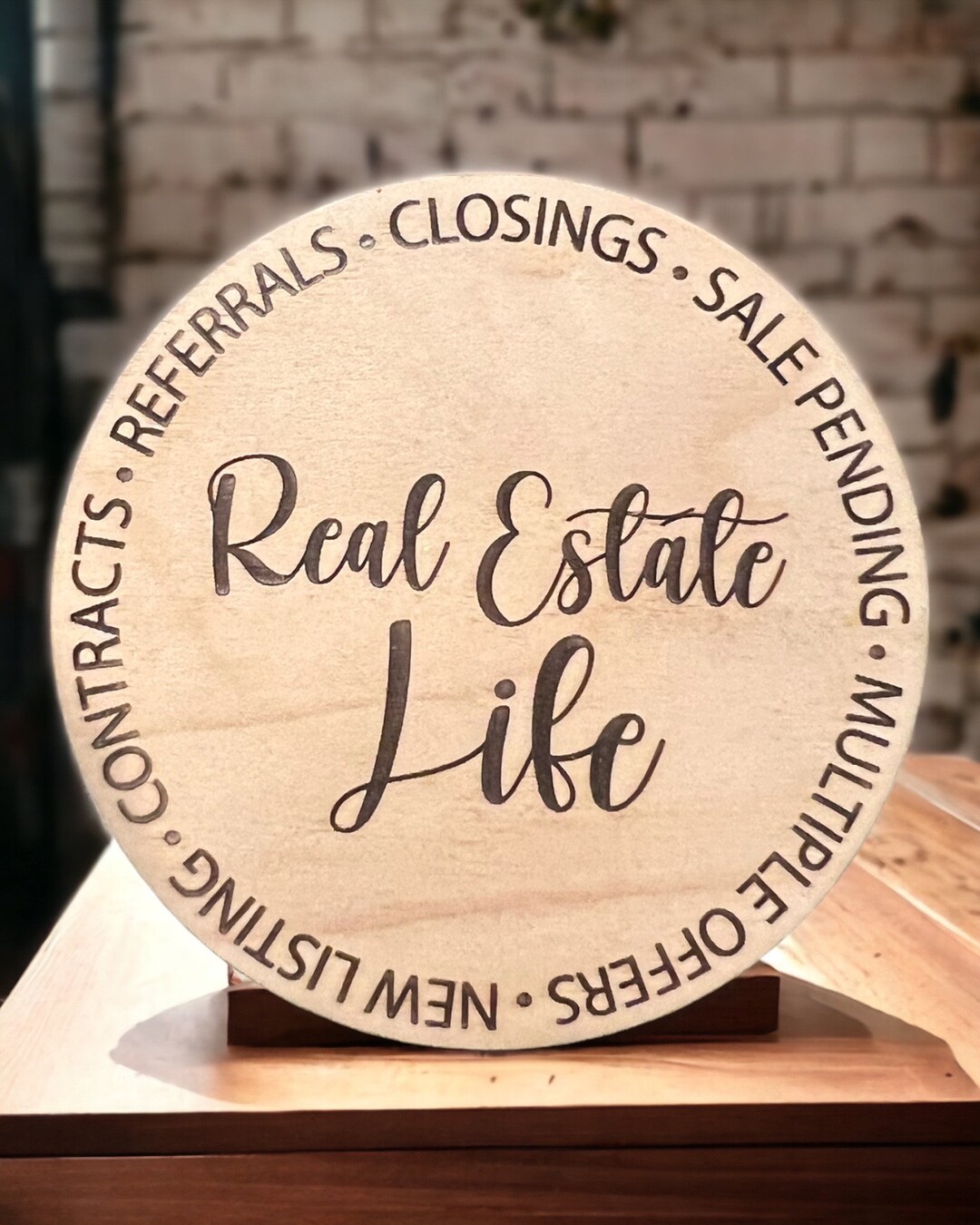 Real Estate Life Drink Coasters - Etsy