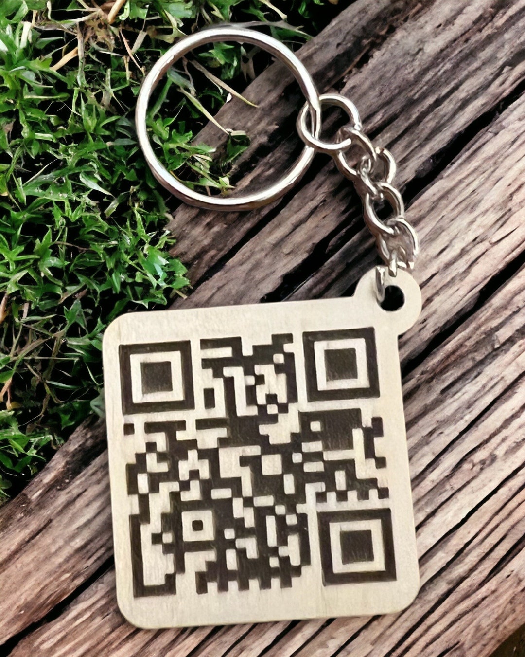 Realtor Real Estate Agent - Social Media/website QR Code Keychain - Etsy