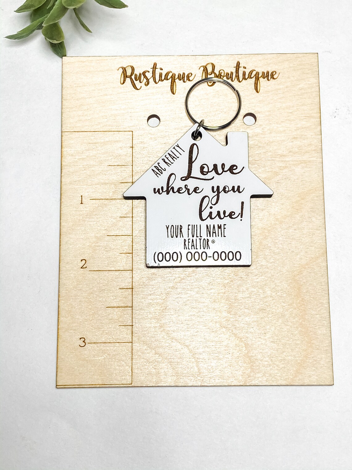 Realtor/real Estate Agent Personalized Keychain Closing | Etsy