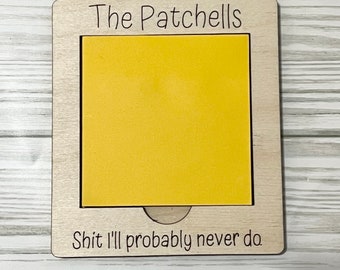 Funny Sticky Note Holder - Etsy