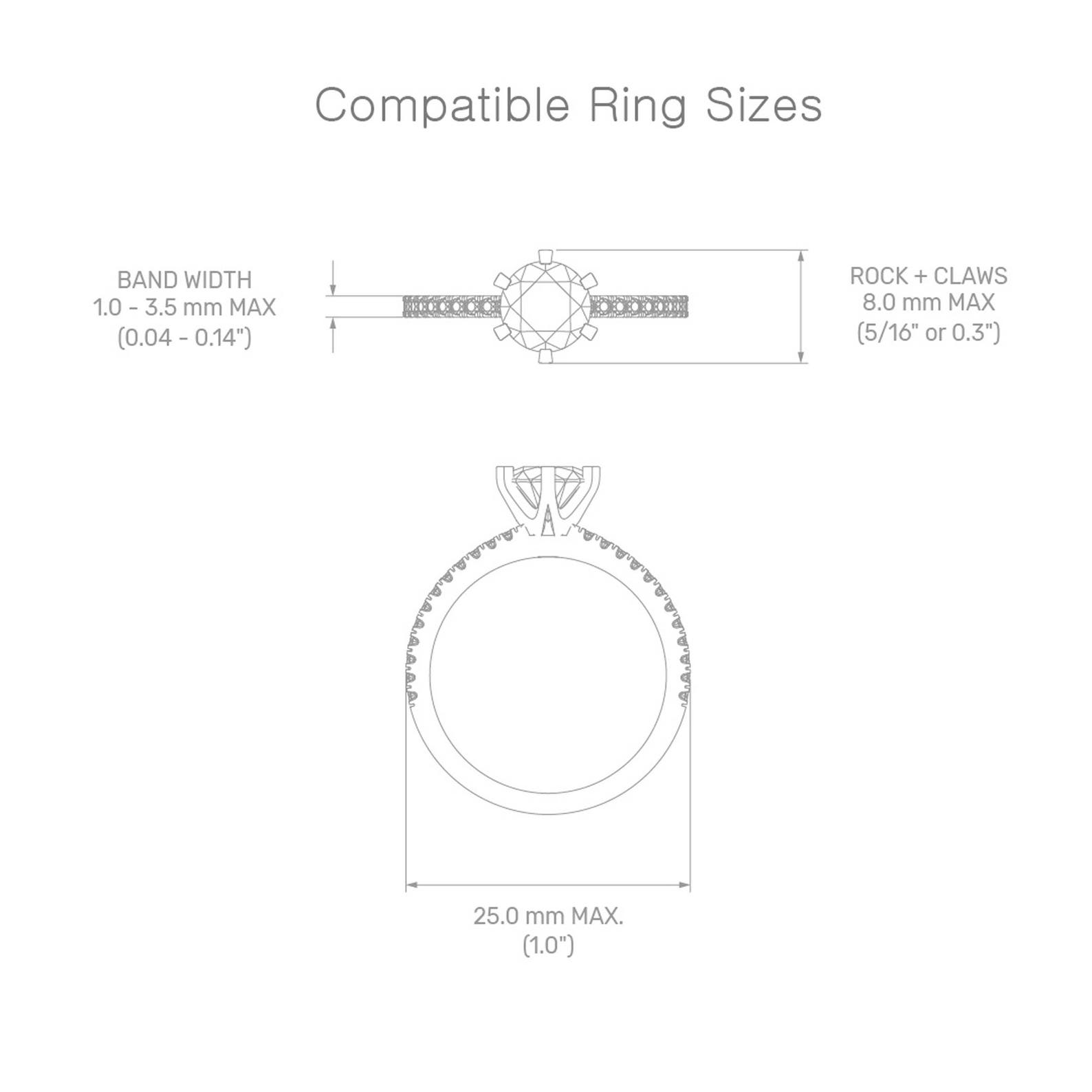Monolix Unique Slim Ring Box - Pocket Size for Proposal Engagement ...