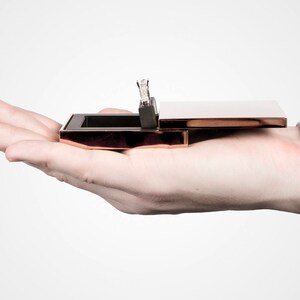 Monolix Unique Slim Ring Box - Pocket Size for Proposal Engagement ...